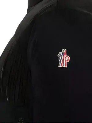 Moncler Bessin Fringe-detail Padded Ski Jacket - Black
