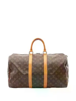 LOUIS VUITTON 1999 Keepall Boston Monogram Bag