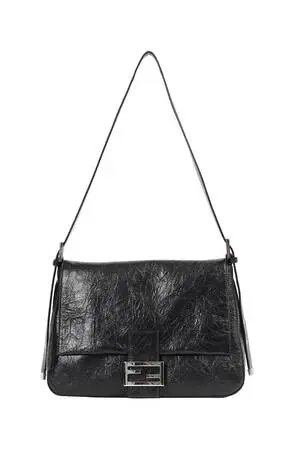 Fendi Flap 26325 Bag - Black