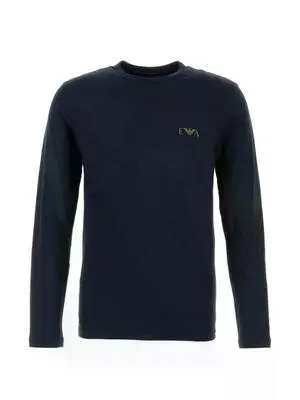 Emporio Armani Logo-print Long-sleeve T-shirt
