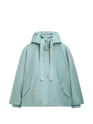 G-LAB Rosie Hooded Oversized Jacket - Blue