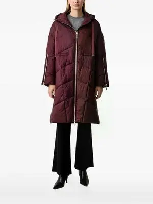 TWINSET Quilted Hooded Jacket