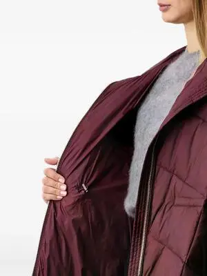 TWINSET Quilted Hooded Jacket