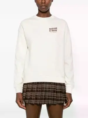 MC2 SAINT BARTH Stardust Slogan-print Crew-neck Sweatshirt