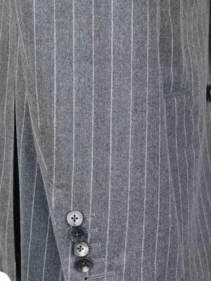 TOM FORD Pinstripe Twill Flannel Colbert Jacket