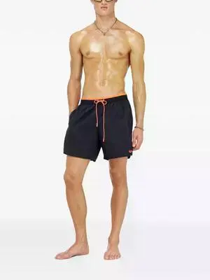 DIESEL® Logo-embroidered Drawstring Swim Shorts
