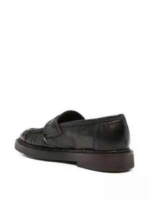 STURLINI FIRENZE Gathered-detail Loafers