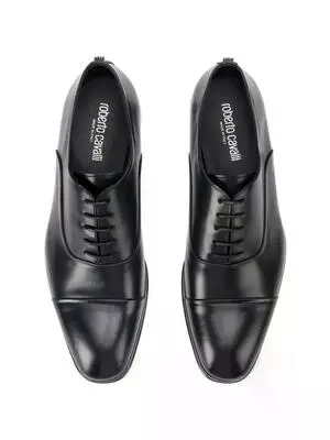 Roberto Cavalli Cap-toe Derby Shoes - Black