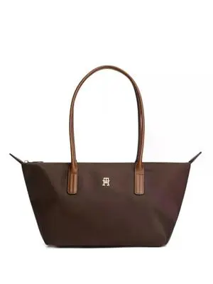 Tommy Hilfiger Popette Monogram-plaque Shoulder Bag