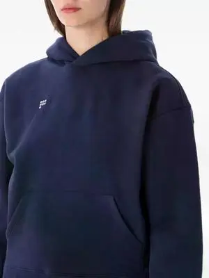 PANGAIA Logo-print Drop-shoulder Hoodie