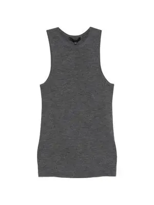 Tibi Cut-out Knit Tank Top