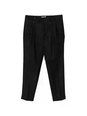 MANUEL RITZ Double-pleat Trousers - Black