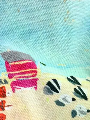 LOUIS VUITTON Ailleurs Cabas Limited Edition Printed Canvas Gm Tote Bag - Multicolour