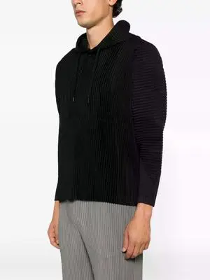 Issey Miyake Plissé-effect Hoodie