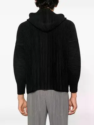 Issey Miyake Plissé-effect Hoodie