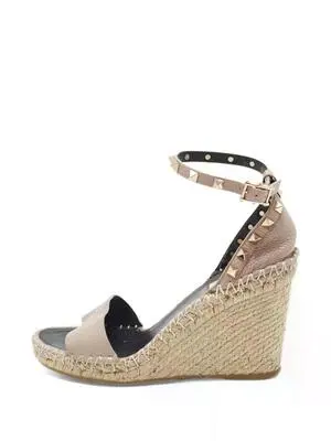 Valentino Garavani Rockstud Wedge Sandals