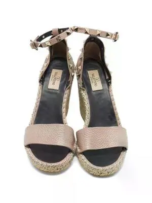 Valentino Garavani Rockstud Wedge Sandals