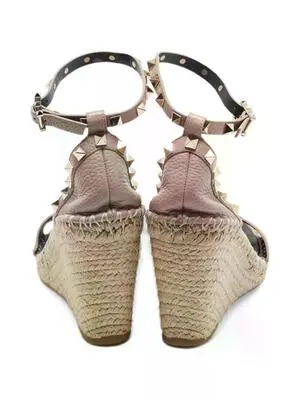 Valentino Garavani Rockstud Wedge Sandals