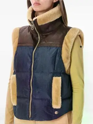 Goldbergh Aya Panelled Quilted Gilet