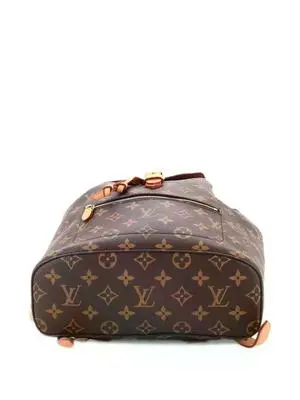 LOUIS VUITTON Montsouris Nm Monogram Canvas Pm Backpack