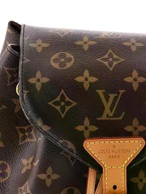 LOUIS VUITTON Montsouris Nm Monogram Canvas Pm Backpack