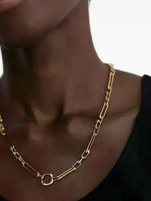 Monica Vinader Mv Alta™ Duo Charm Necklace - Gold