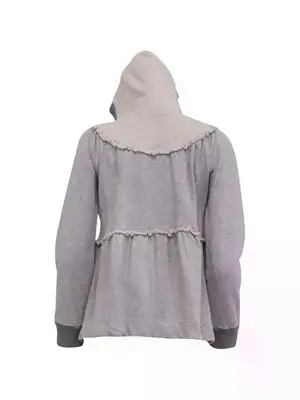 Marc Jacobs Frill-accented Layered Hoodie