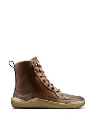 VIVOBAREFOOT Gobi Lace-up Ankle Boots - Brown
