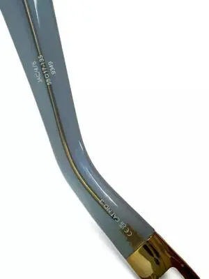 Jacquemus Les Lunettes Ovalo Sunglasses - Blue