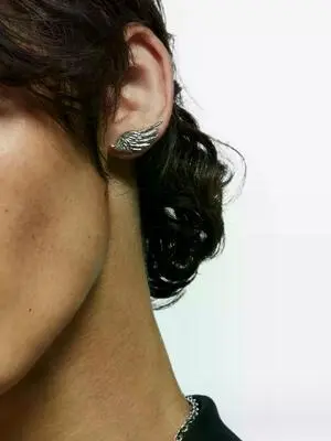 Emanuele Bicocchi Ala Stud Earrings - Silver