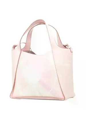 Stella McCartney 2018 Eco Leather Logo Tie Dye Tote Satchel