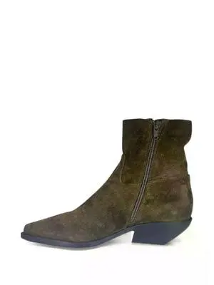Elena Iachi Shilla Suede Ankle Boots