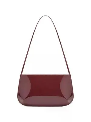 FANE Bra Patent-leather Shoulder Bag - Red