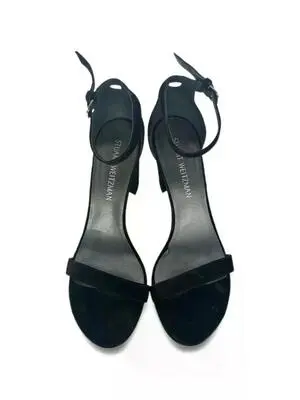 STUART WEITZMAN Ankle-strap Block-heel Sandals