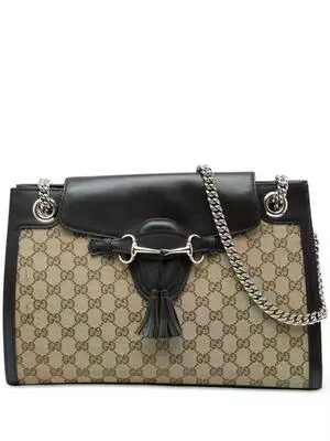 Gucci 2016-2026 Large Gg Canvas Emily Shoulder Bag