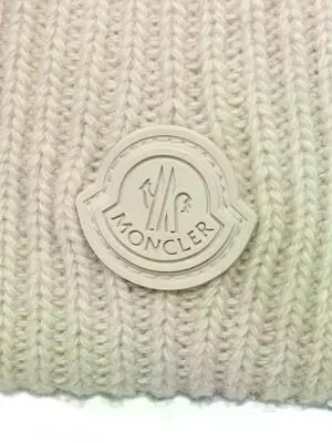 Moncler 2020s Logo-patch Beanie Hat