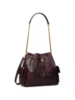 Tory Burch Charlie Quilted Drawstring Shoulder Bag