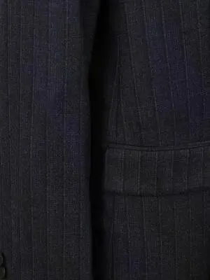 ANAII Pinstripe Double-breasted Blazer