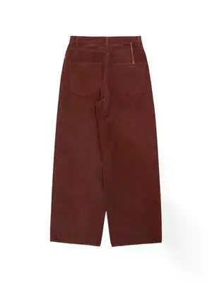 FORTELA Jaron Corduroy-textured Wide-leg Trousers