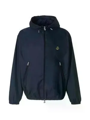 Moncler Hooded Windbreaker - Blue