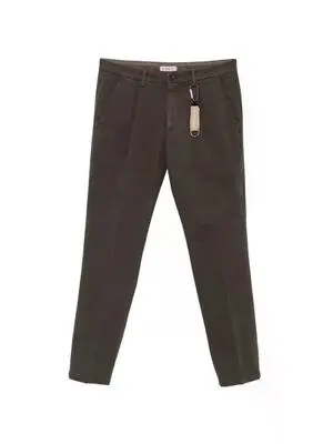 MANUEL RITZ Pleated Trousers - Brown
