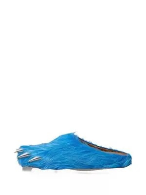 BRAVEST STUDIOS Bear Claw Faux-fur Mules
