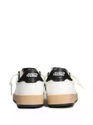 4B12 Playnew Cracked-effect Sneakers
