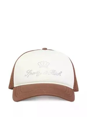 Sporty & Rich Juicy Crown Trucker Hat