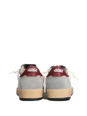 4B12 Playnew Logo-patch Panelled Sneakers