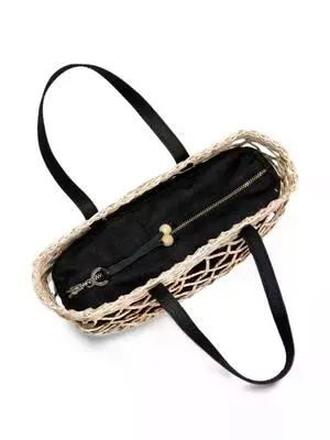 SENSI STUDIO Mini Open-weave Tote Bag