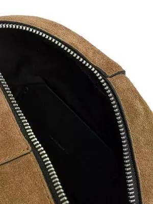 ALLSAINTS Rosalie Arc Suede Crossbody Bag