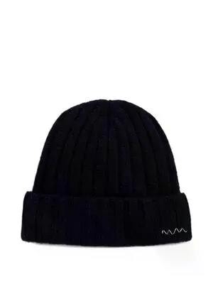 Visvim Ribbed-knit Beanie Hat - Blue