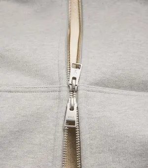 AMI Paris Cotton Zip-up Hoodie