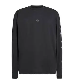 REPRESENT 247 Mesh Noble Long-sleeve T-shirt - Black